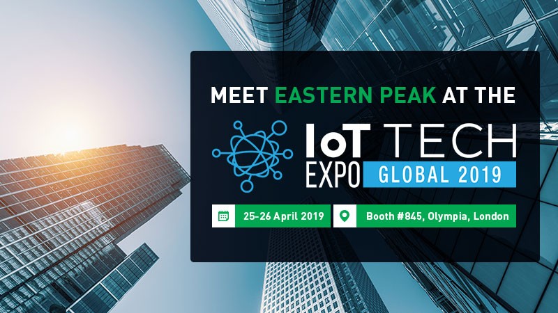Let’s Meet at the IoT Tech Expo Global 2019 in London | Eastern Peak